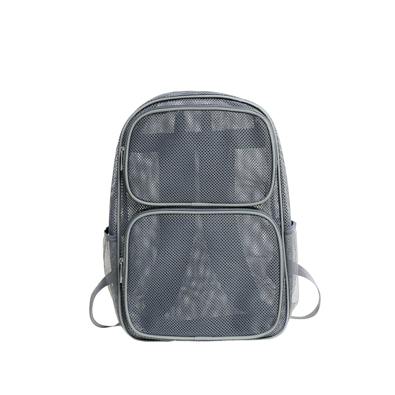 VAFFUL Large Mesh Backpack, Semi-transparent College Backpack, See ...