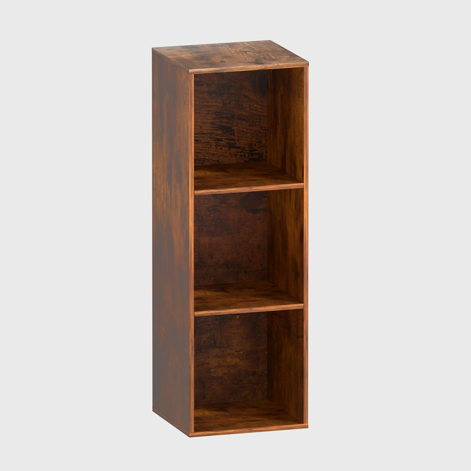 VAFHYLISS 3 Cube Storage Organizer, 3 Tier Cube Low Bookcase ...