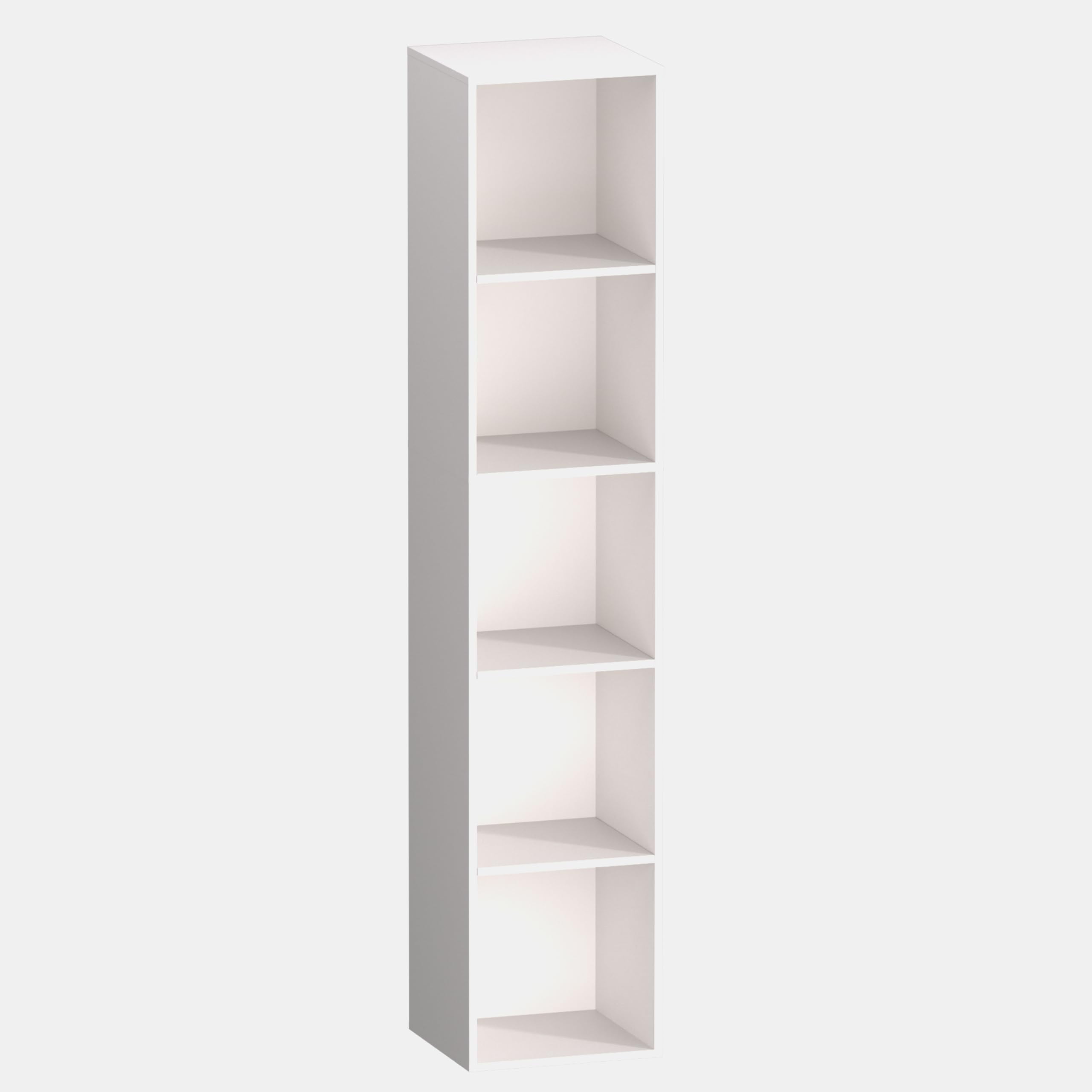 VAFHYLLIS 5 Cube Storage Organizer, 5 Tier Vertical Cube Bookcase ...