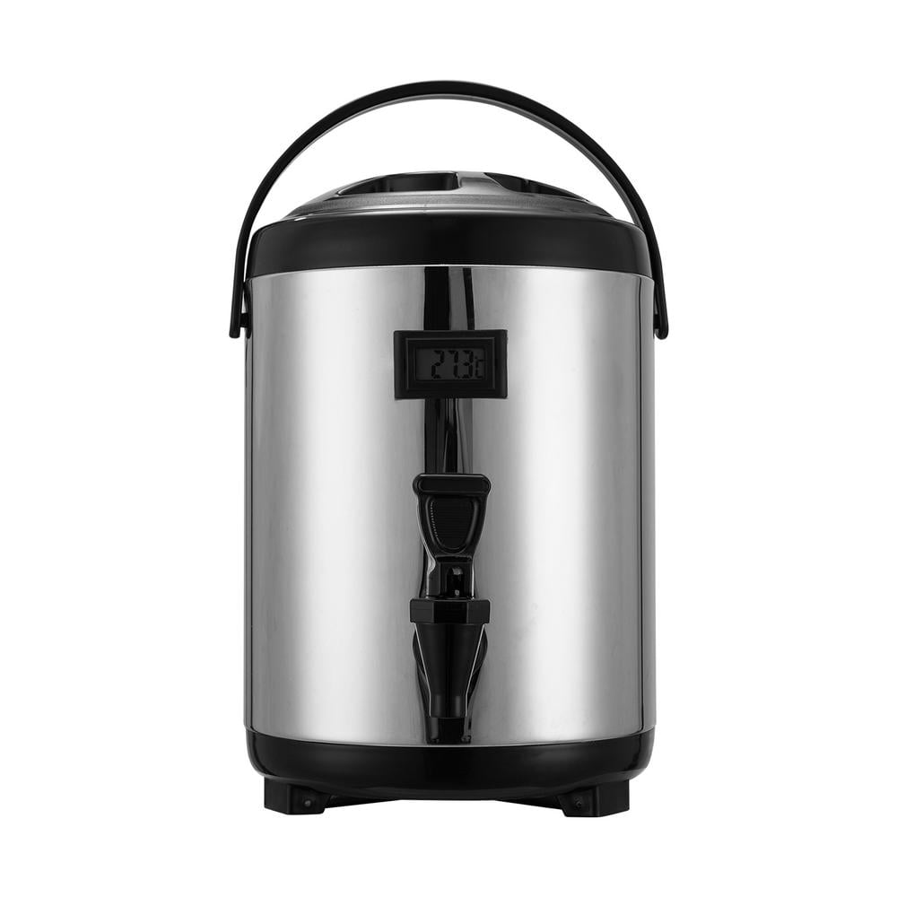 VAHIGCY 42-Cup Coffee Urn and Hot Beverage Dispenser with Double ...