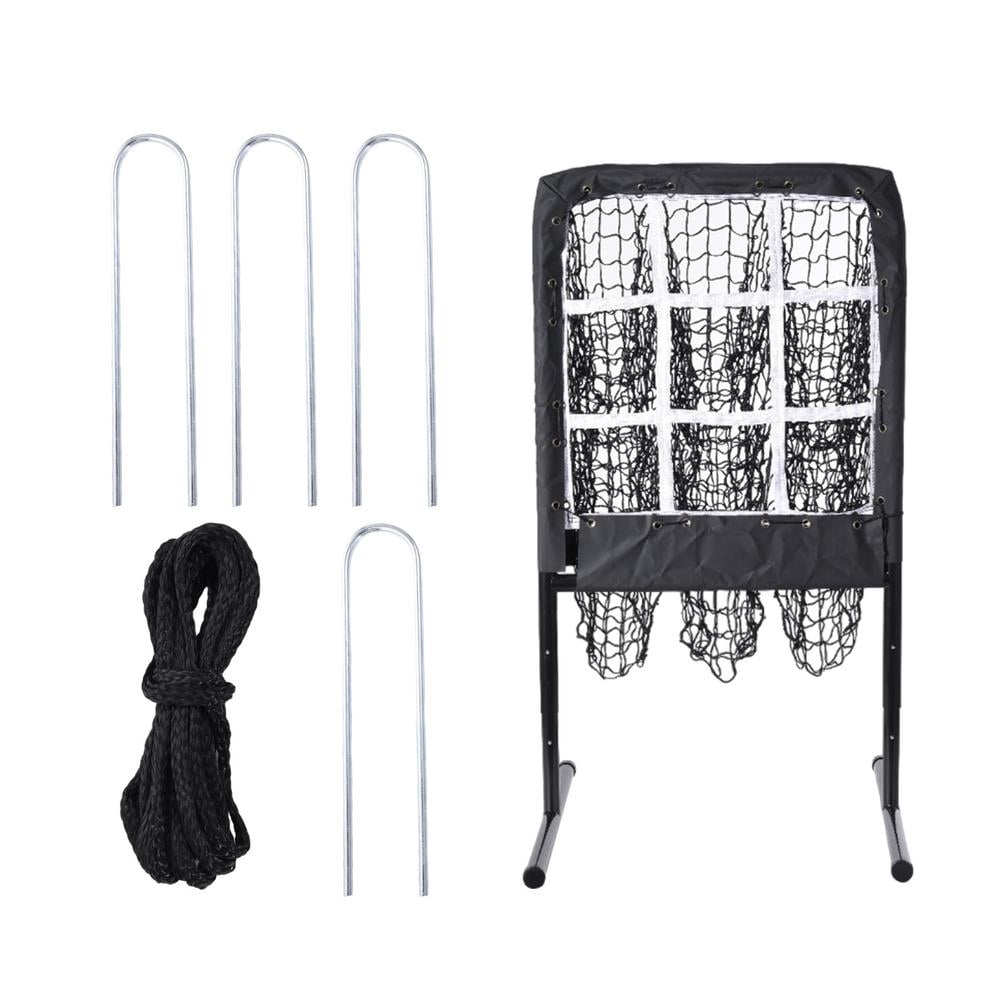 VAHIGCY 9 Hole Pitching Target Portable 9-Grid Pitching Aid with Strike ...