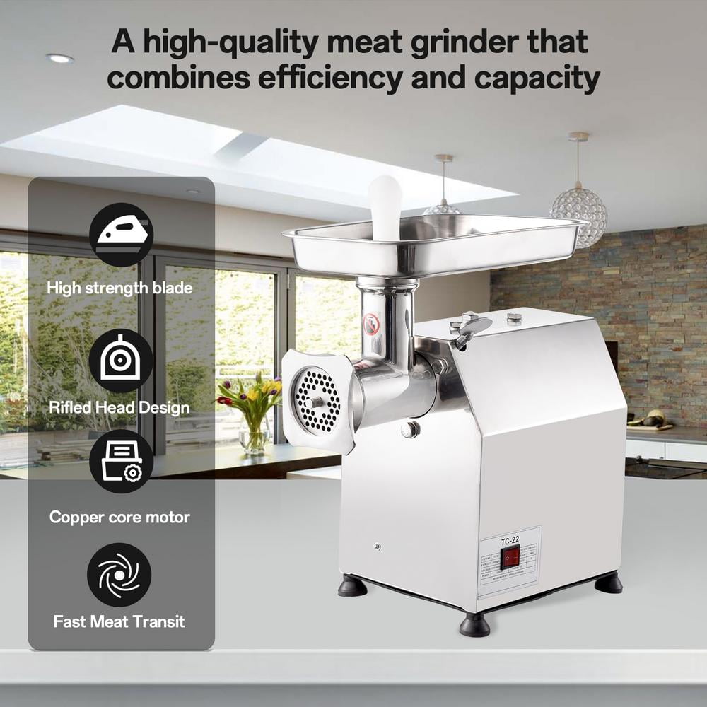 VAHIGCY Beef Grinder Electric Meat Mincer Machine Multifunctional Food ...
