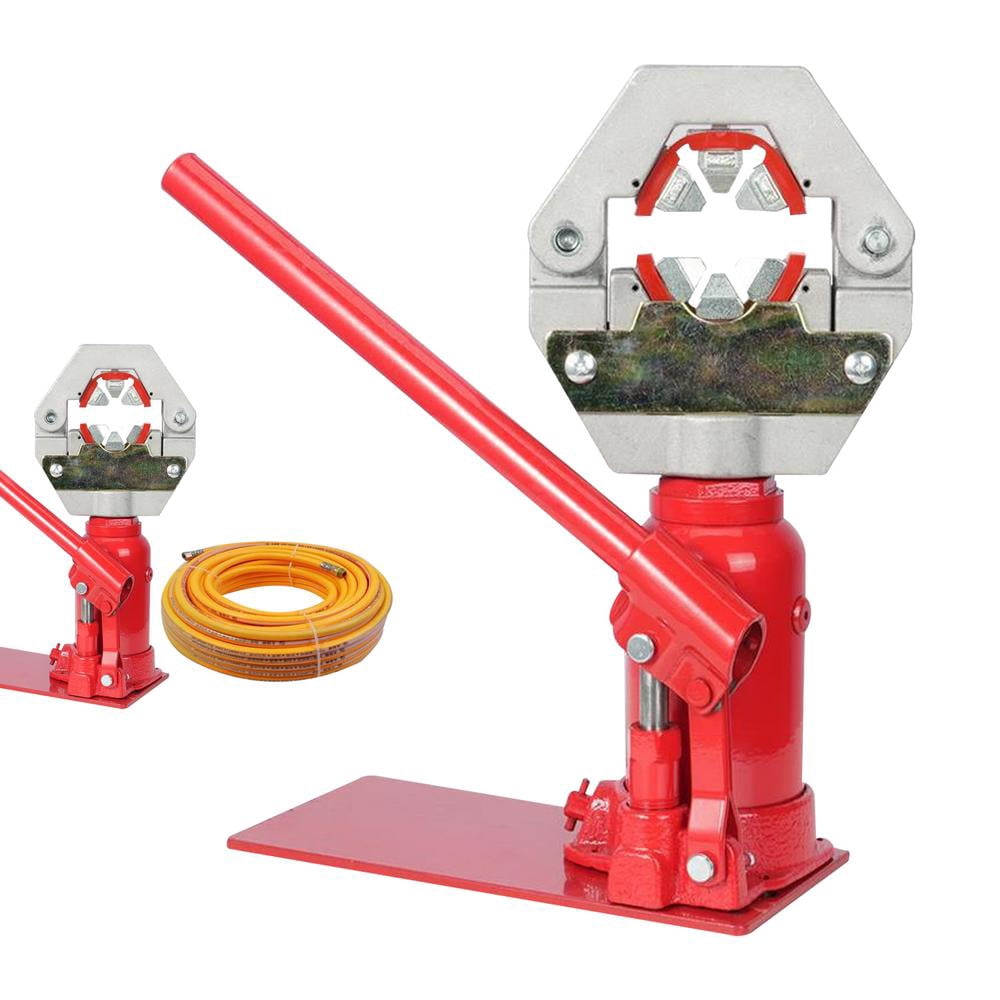 VAHIGCY Bottle Jack Hydraulic Hose Crimper Hydraulic Hand Tool Pressing ...