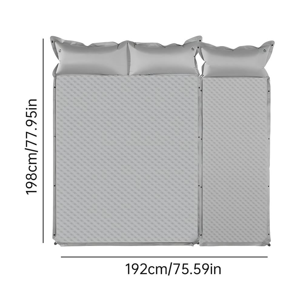 VAHIGCY Outdoor Air Mattress 3-Person Inflatable Sleeping Bed For ...