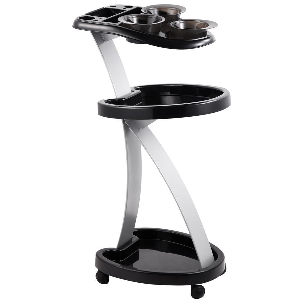 VAHIGCY Salon Cart Rolling Hair Salon Trolley on Wheels Large Capacity ...