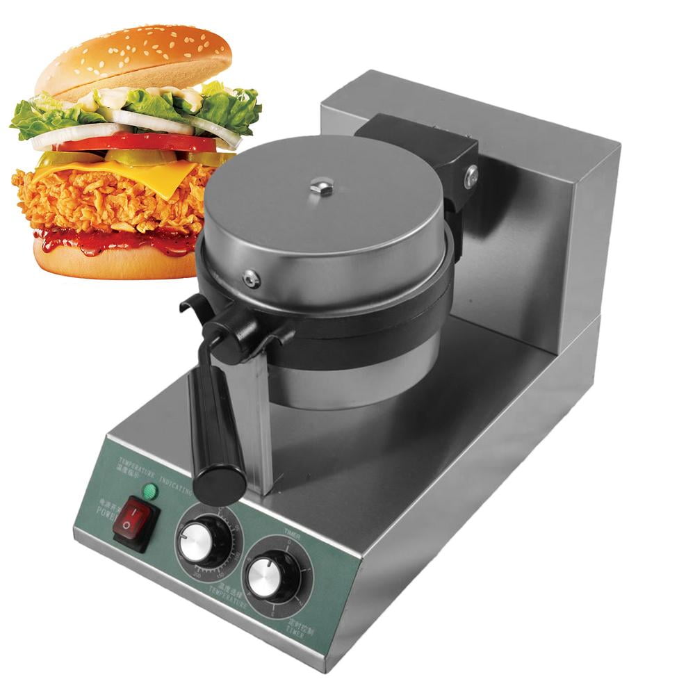 VAHIGCY Waffle Machine 1200W Sandwich Toaster Single Waffle Maker ...