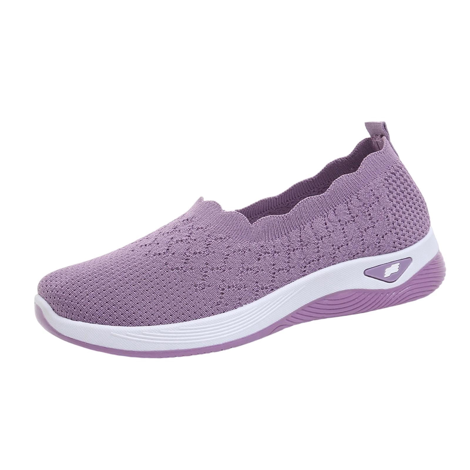 VAIFTILNO Women Summer Shoes Mesh Casual Ballet Flat Nurse Walking ...