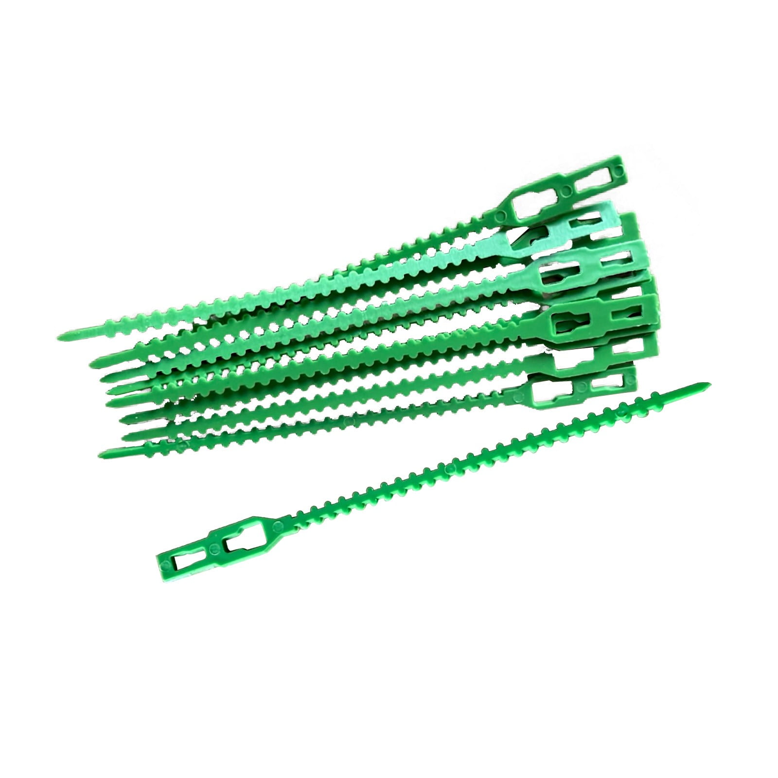 VAJUSO Garden Plant Ties B – 100 PCS 5.12 / 9.06 Inch Plastic Binding ...