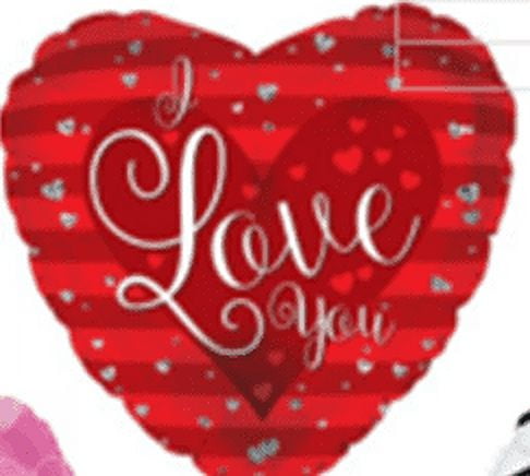 VAL24 ILY STRIPES V2 - Walmart.com