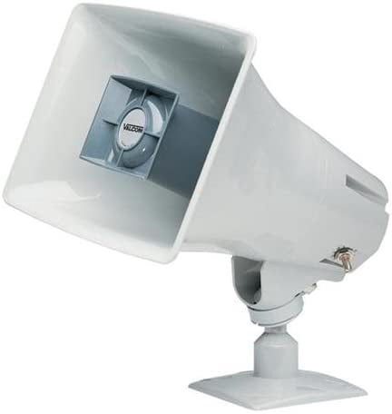 VALCOM VC-V-1030C-GY 5 Watt 1 Way Paging Horn - Gray White Box by ...