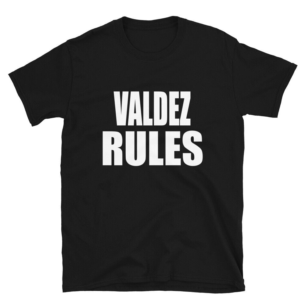 VALDEZ Rules Son Daughter Boy Girl Baby Name TShirt - Walmart.com