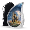 VALERASH Pig Memorial Urns for Adult Male - Scarecrow Cremation Urns ...