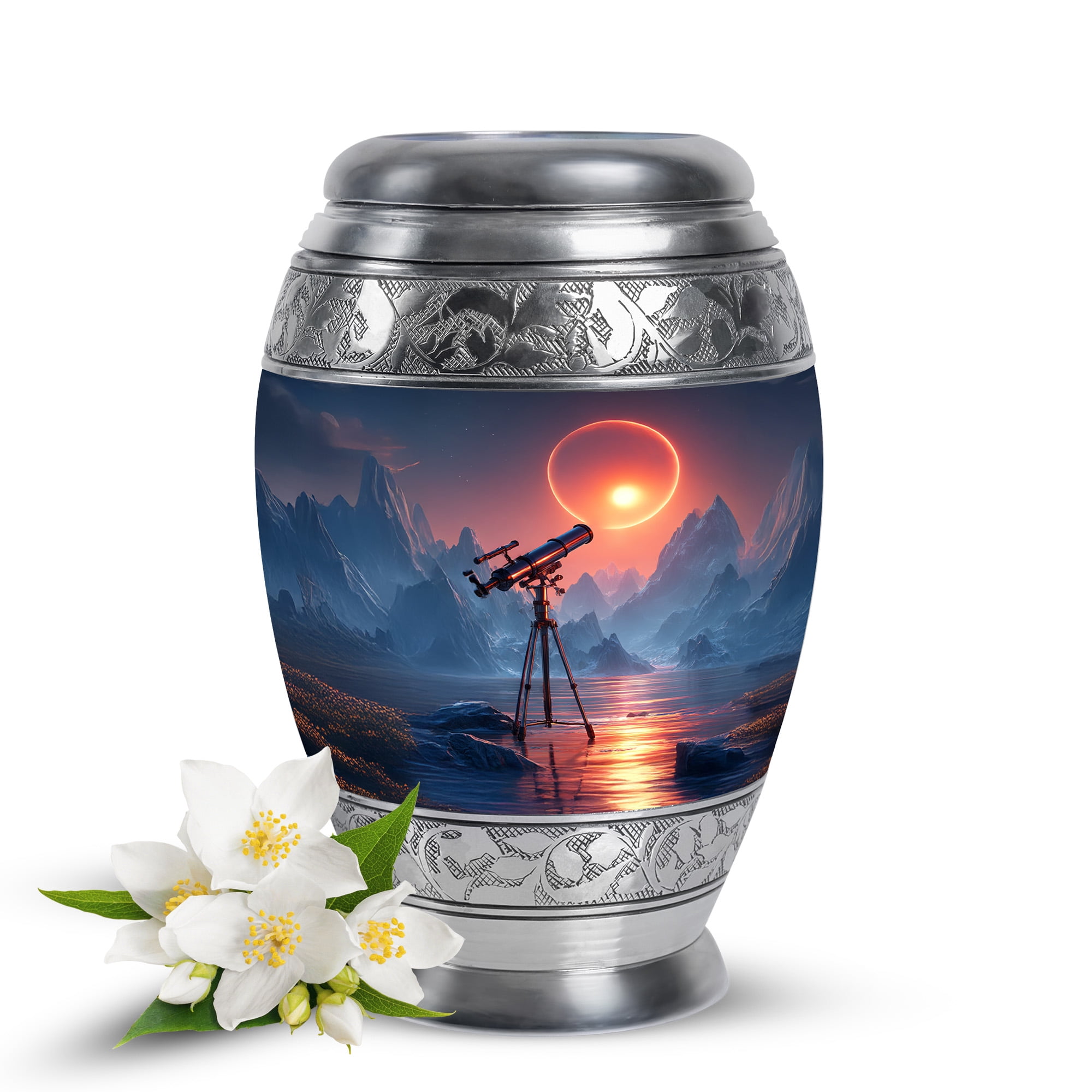 VALERASH Telescope Small Urns for Adult Male - Keepsake Purple ...