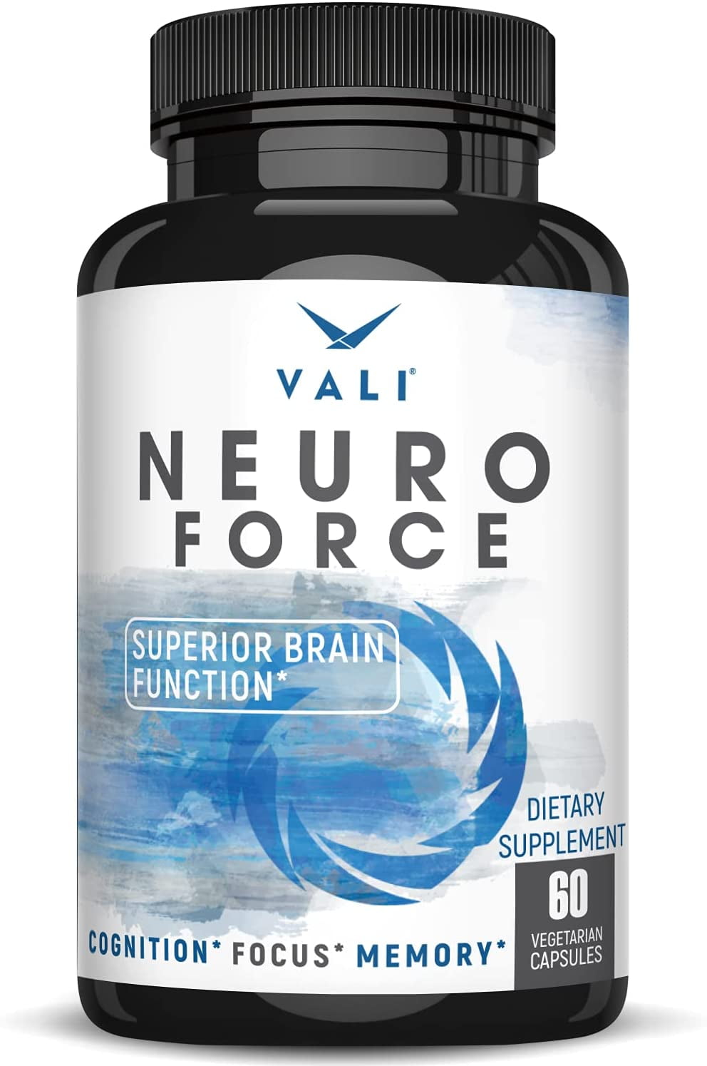 VALI Neuro Force Brain Ingredients Support for Active Mind, Cognitive ...