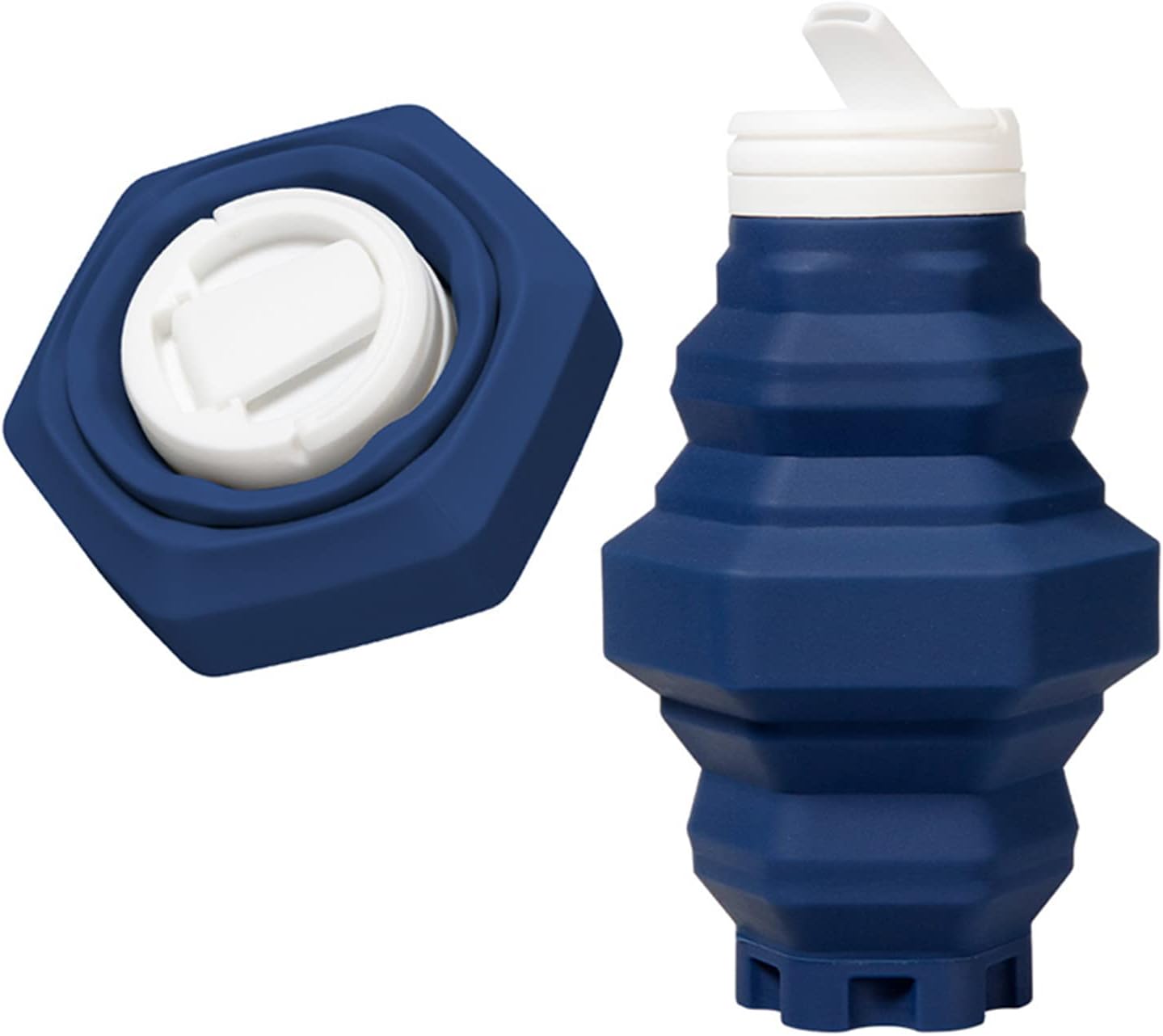 VALINK Portable Reuseable Leak Proof Water Bottles, Collapsible Water ...