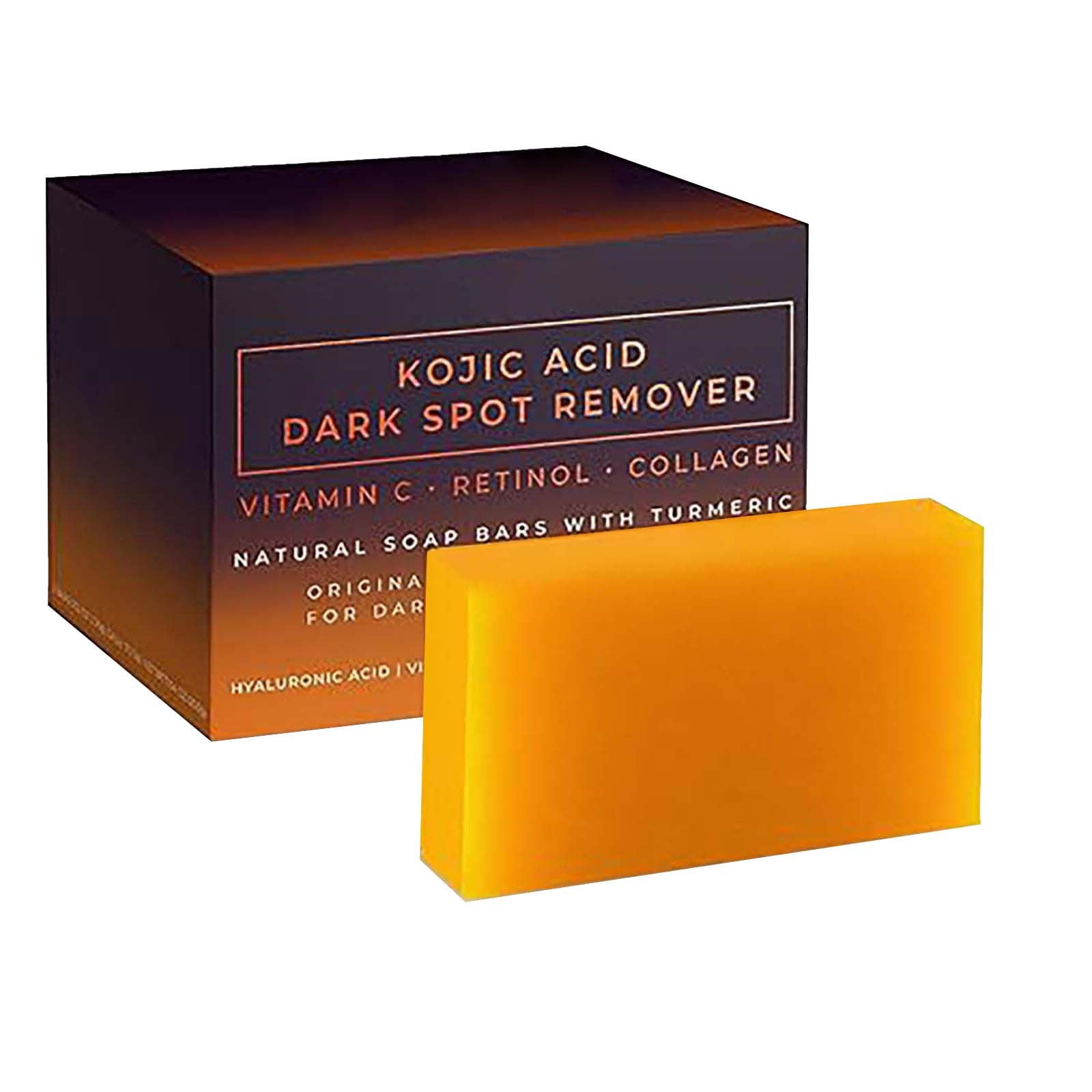 VALITIC Kojic Acid Vitamin C and Retinol Soap Bars with Turmeric for ...