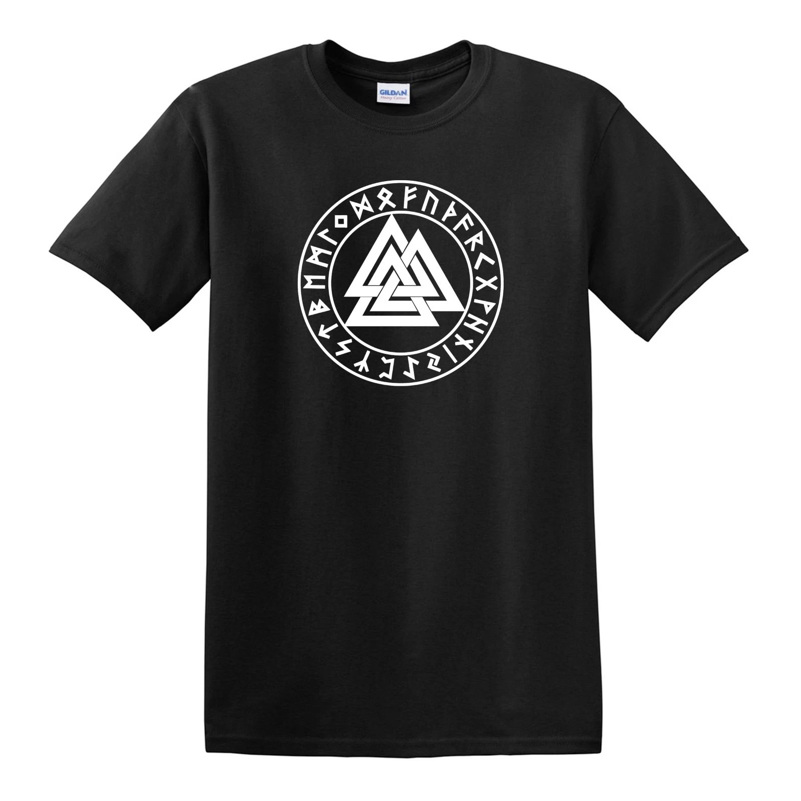 VALKNUT Rune T-SHIRT - S to 6XL - Norse Odin Viking Ragnarok Thor ...