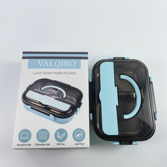 VALQIRO Lunch boxes made of plastic,Bento Box for Adult, Lunch ...