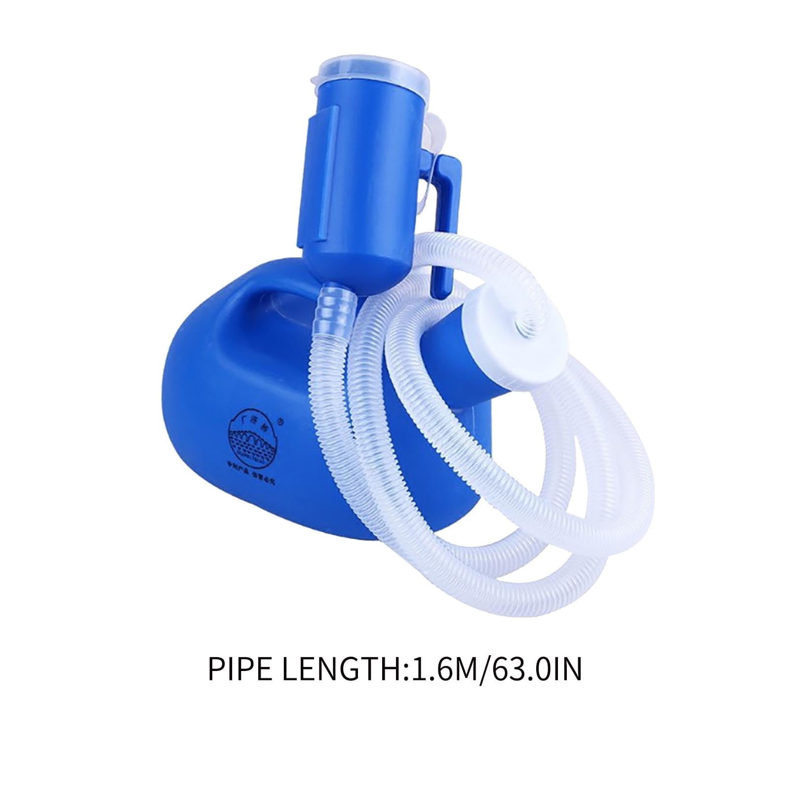 VALSEEL Capped Urinal with Tube Urinal for The Elderly, Male and Female ...