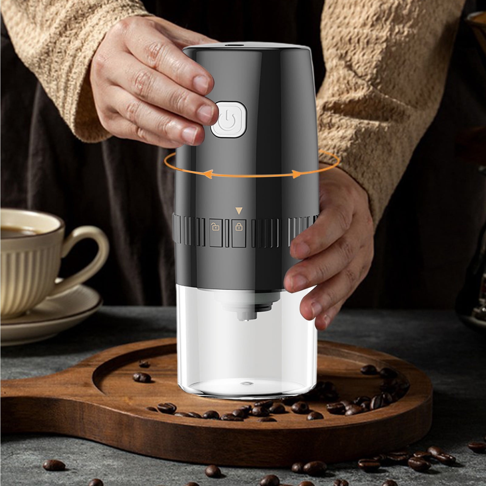 VALSEEL Clearance Coffee Grinder Electric Burr, Adjustable Coffee ...