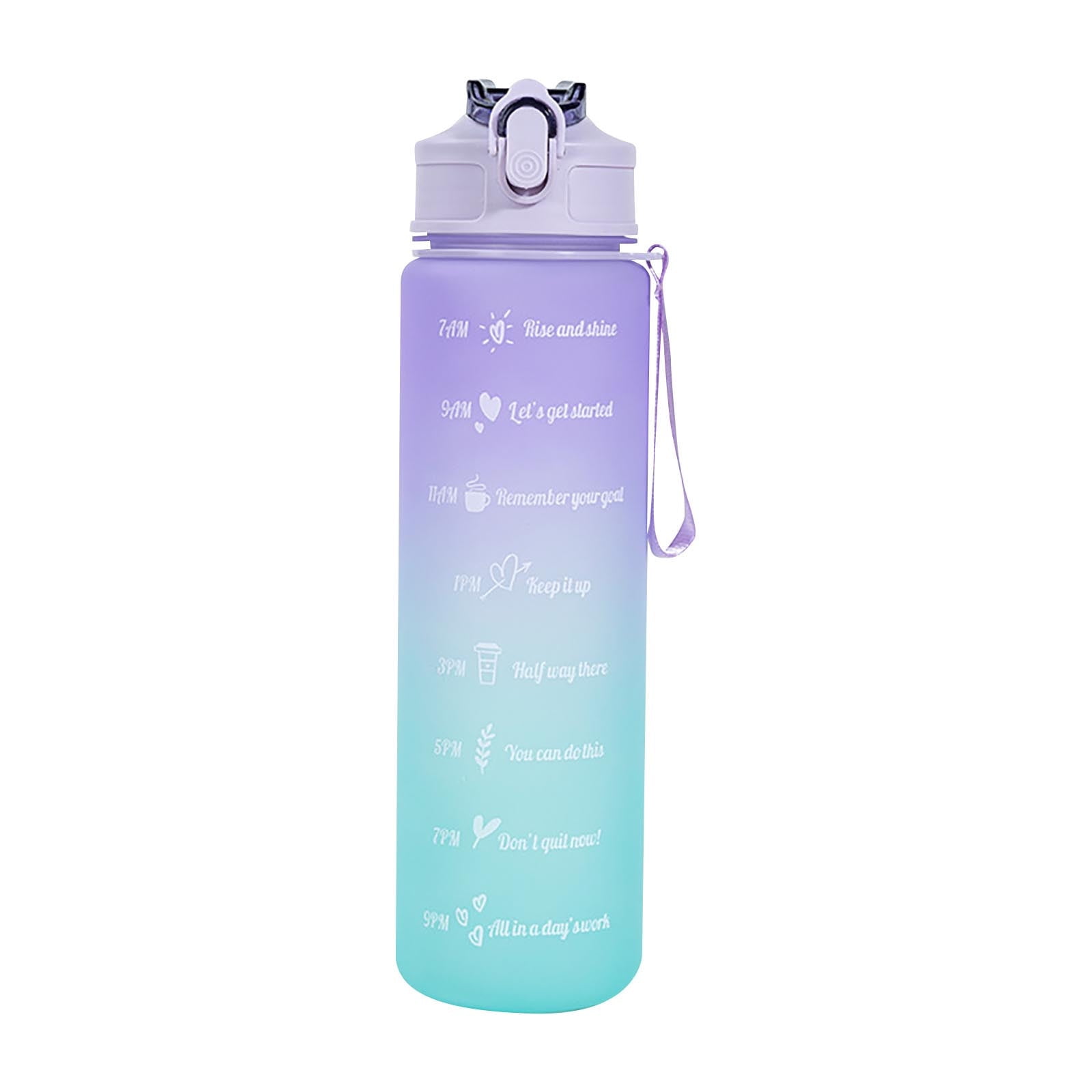 VALSEEL Clearance Sports Water Cup Large-capacity Student Water Bottle ...
