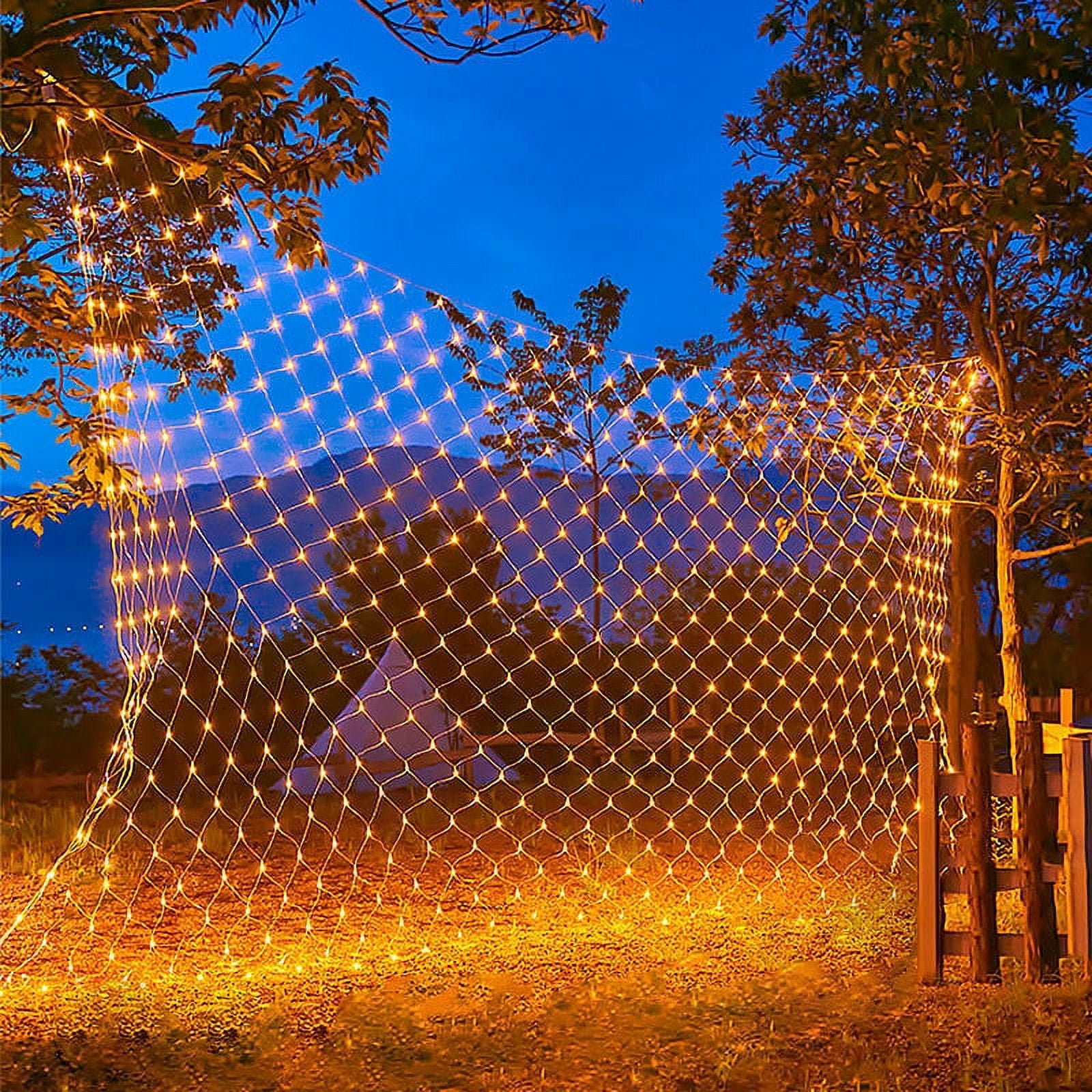 VALSEEL Connectable LED Network Lights Lights Outdoor Net Lights ...