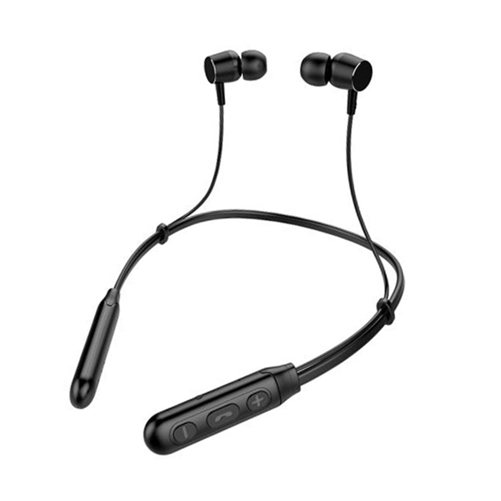 VALSEEL Neckband Bluetooth Headphones, Hanging Neck 5.0 Bluetooth ...