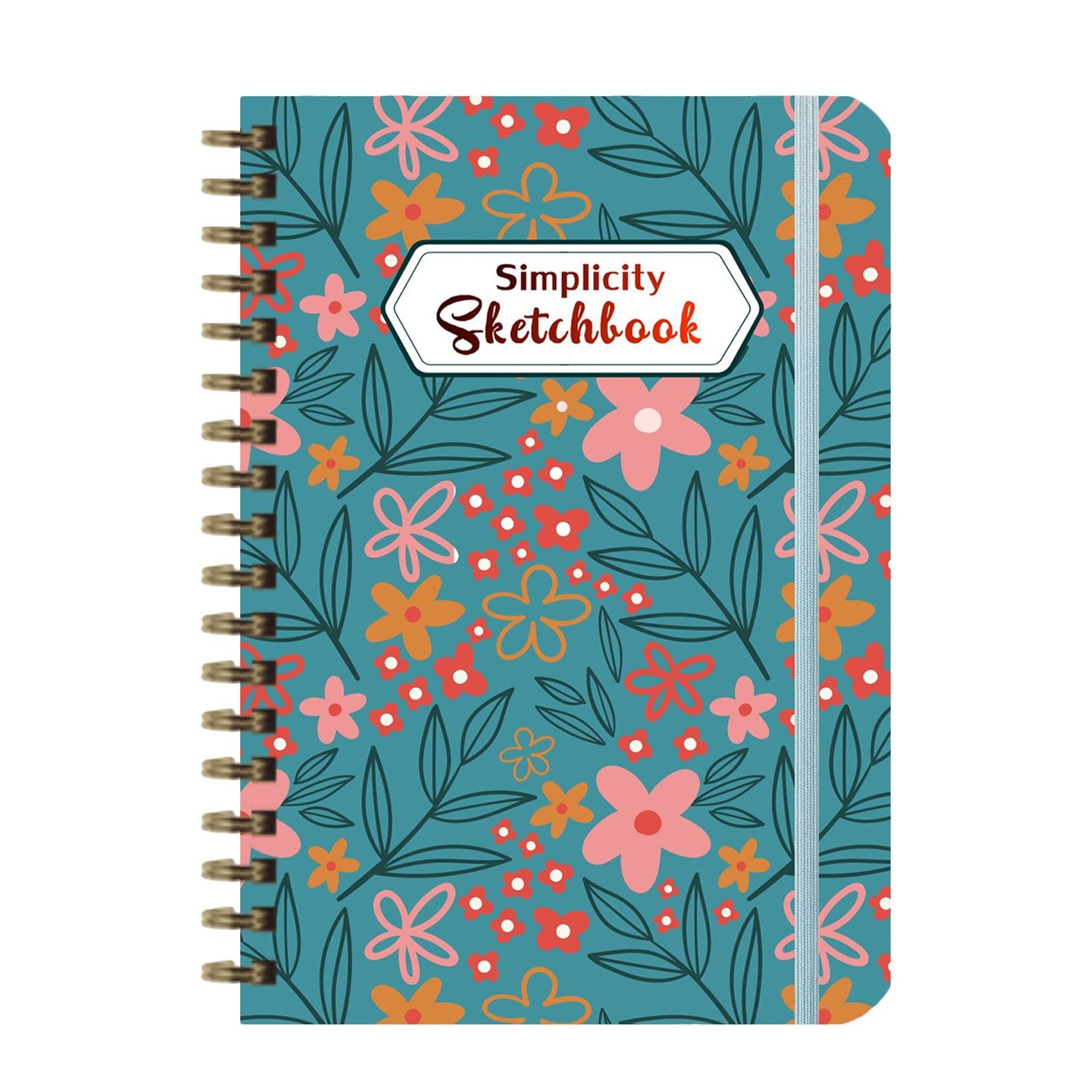 VALSEEL Notebook 2024-2026 New Year's Day Efficiency Manual Daily Work ...