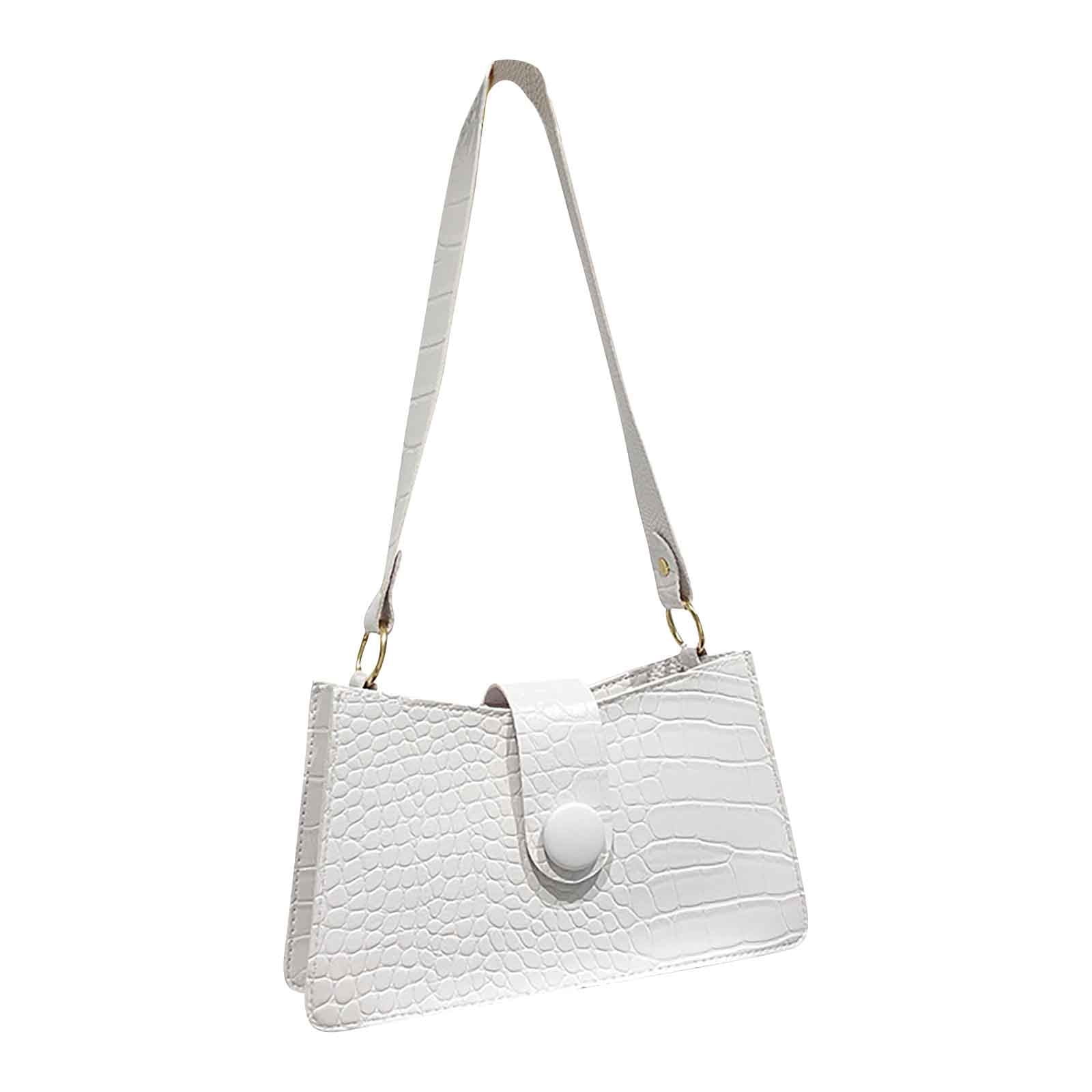 VALSEEL One Shoulder Crossbody Bag Leather Large Capacity Multi ...