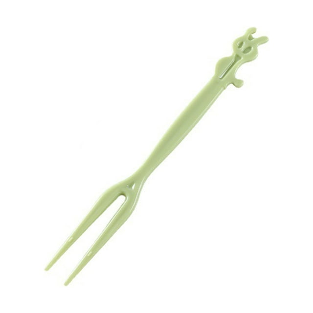 VALSEEL Plastic Forks And Spoons 50pcs Fruit Fork Disposable Plastic ...