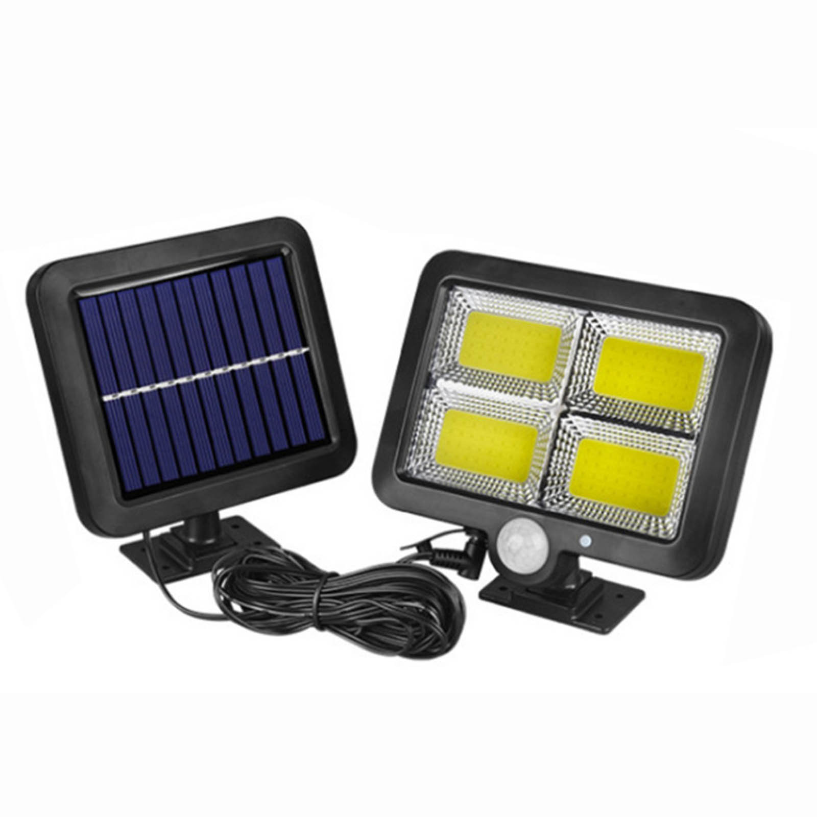 VALSEEL Solar Lights Wall Lamp Split Type Solar Human Body Induction ...