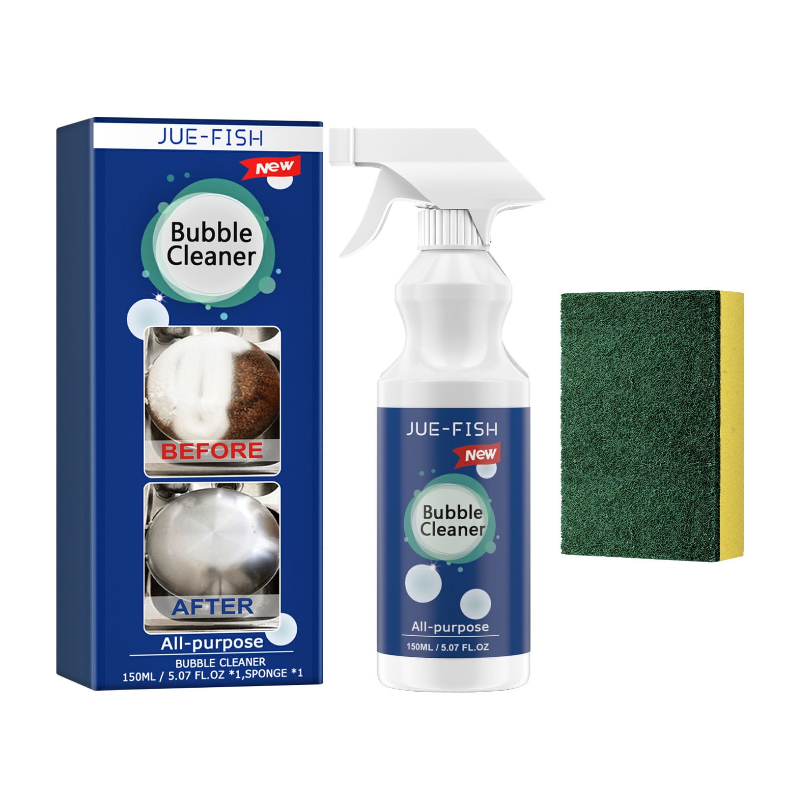 VALSEEL Spring Cleaning Organization 100ml Kitchen Oil Foam Cleaner ...