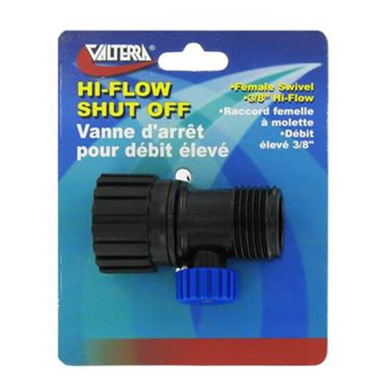 VALTERRA LLC A010144VP Fresh Water Hose Connector With Shut Off Valve ...