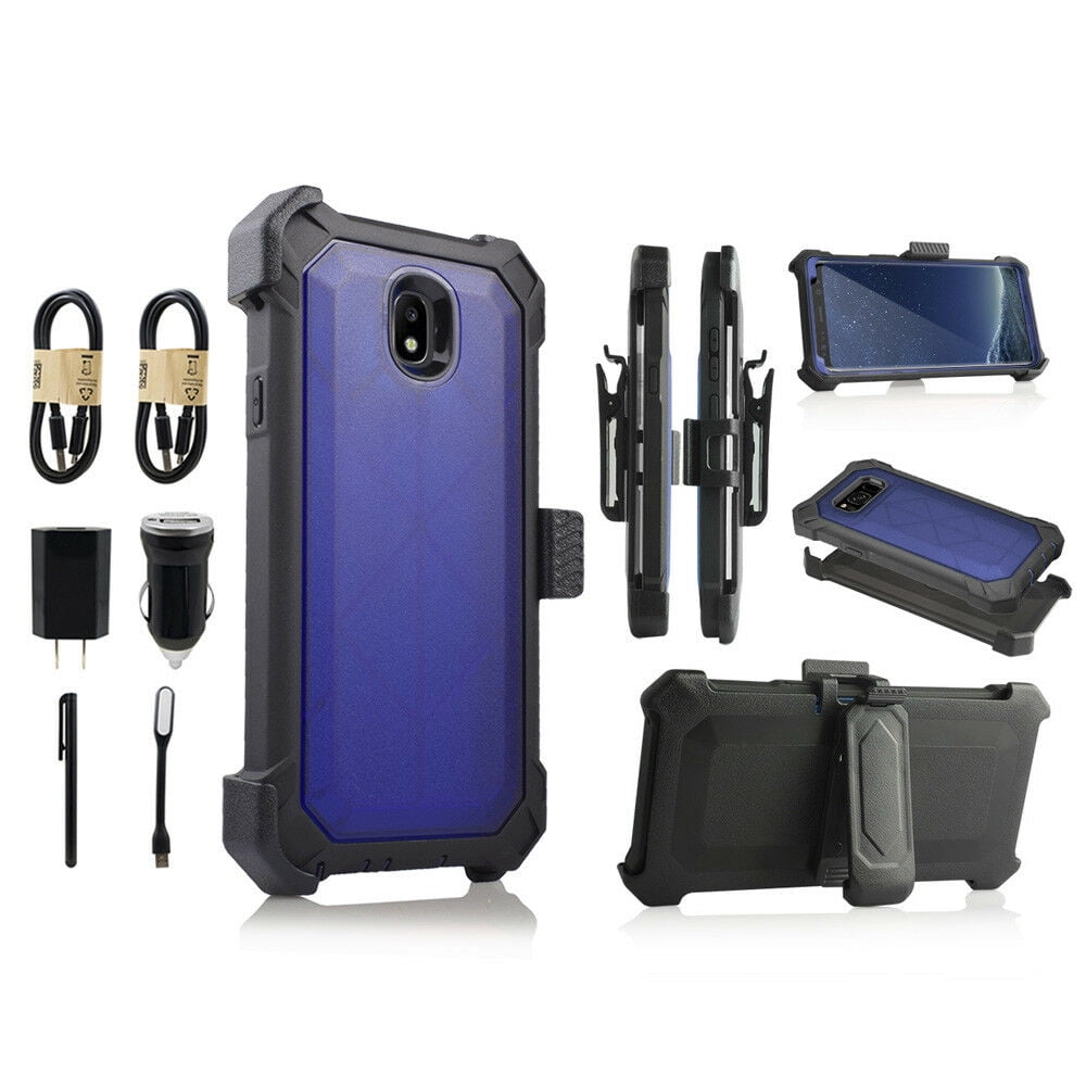 VALUE PACK + For Samsung Galaxy J7(2018)/Aero(Verizon)/Aura/Crown/Top ...