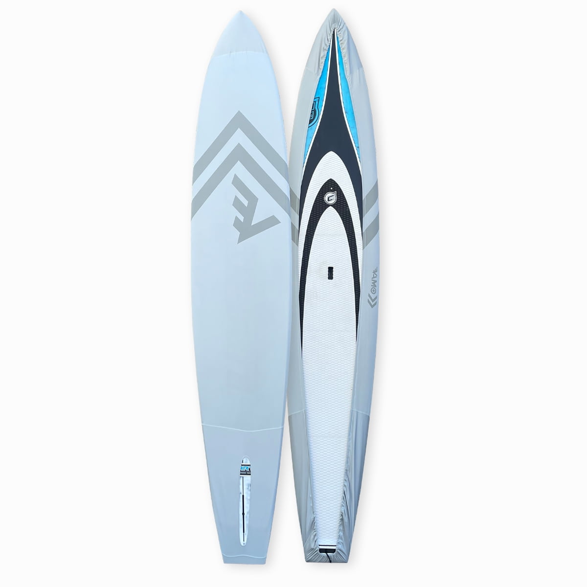 VAMO UV Protectant Paddleboard Cover, 4-Way Stretch for Boards (Gray ...
