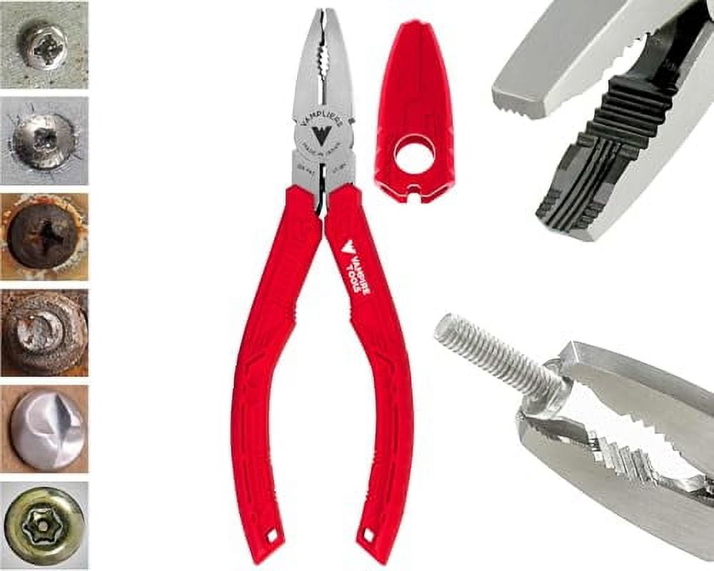 VAMPLIERS 2-Piece Stripped Screw Extractor Kit Made in Japan: 6.25 ...