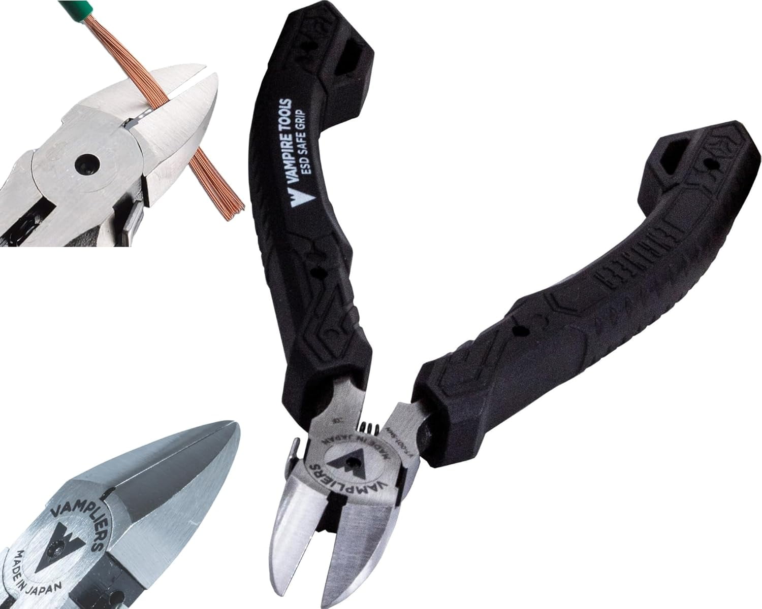 VAMPLIERS 4.75" Precision Flush Cutters. Made in Japan. Professional ...