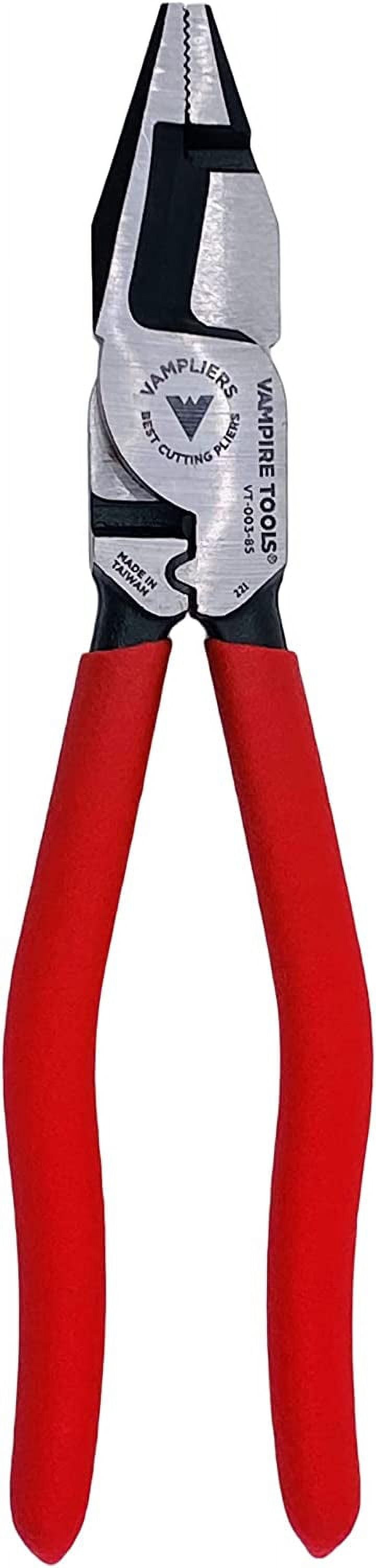 VAMPLIERS VT-003-85 by Vampire Tools, 8.5" Linesman Shearing Pliers ...