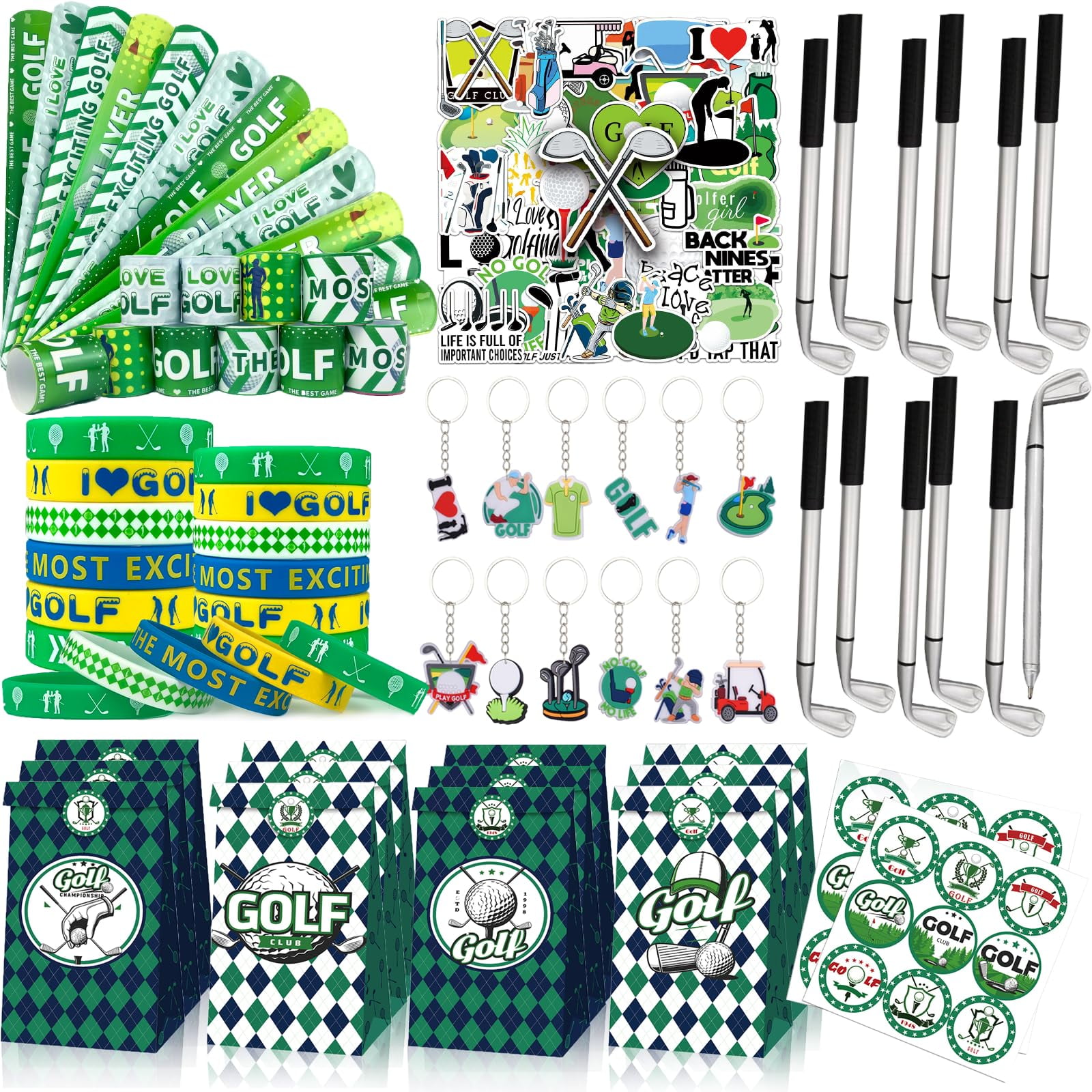 VAMWOGO Golf Party Favors STF9 110Pcs Golf Themed Birthday Party ...