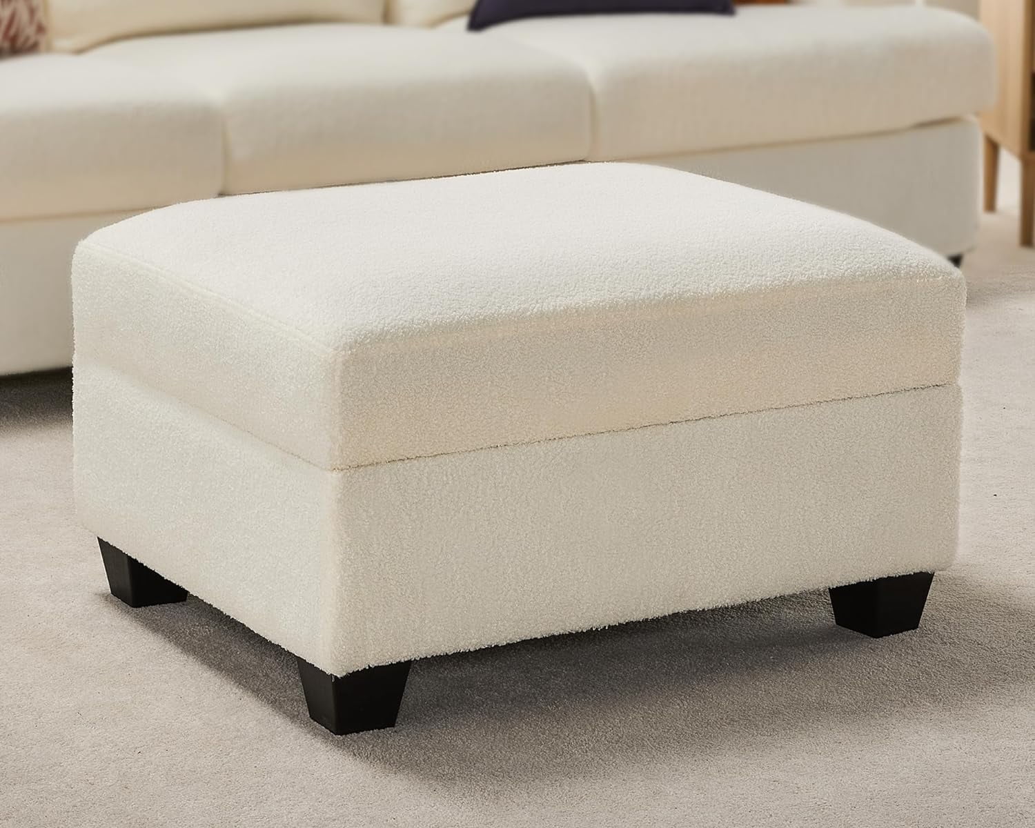 VANACC Sofa, Comfy Couch with Deep Seats- Ottoman, Modern Couch for ...