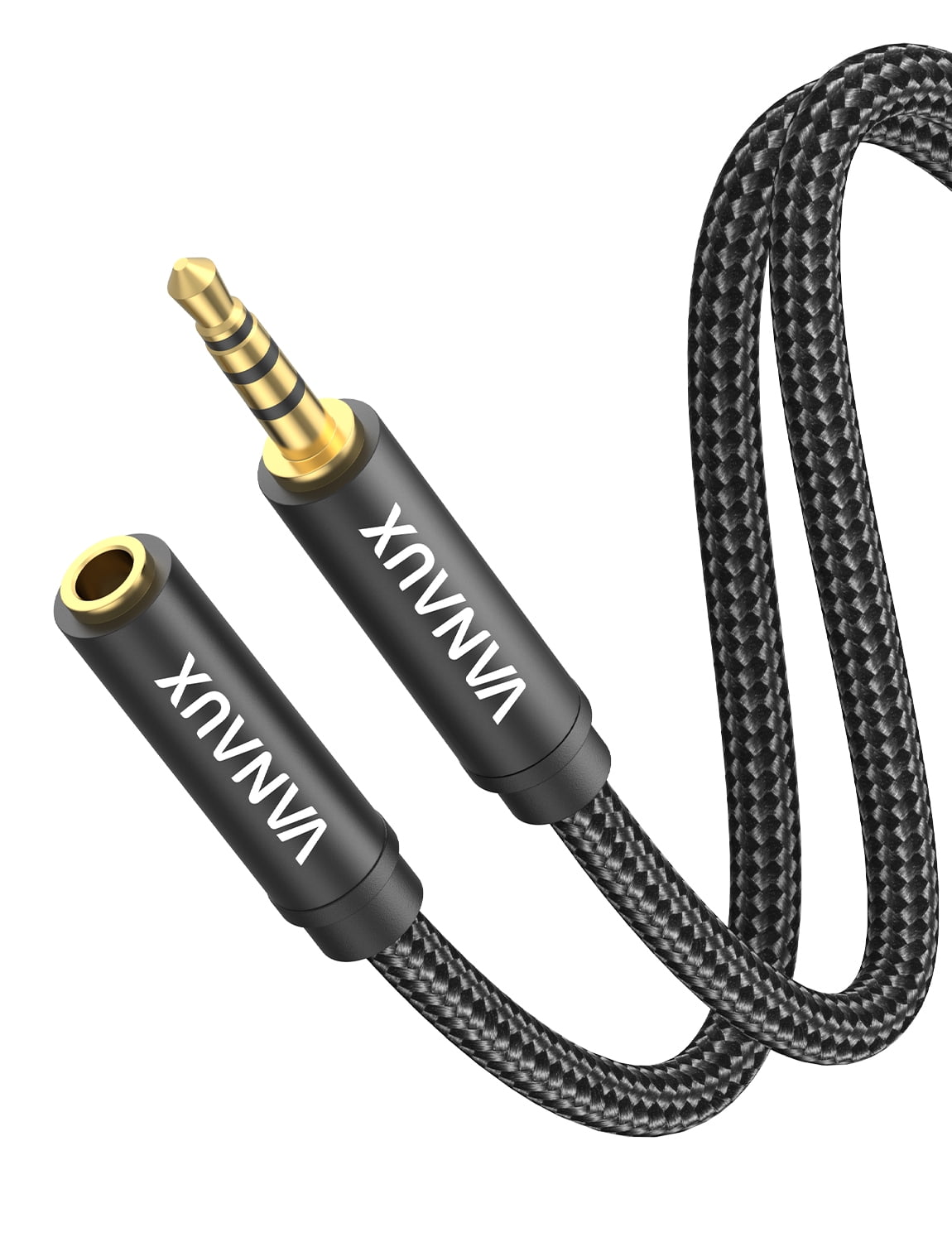VANAUX 3.3' TRRS Male to TRRS Female Cable - Walmart.com
