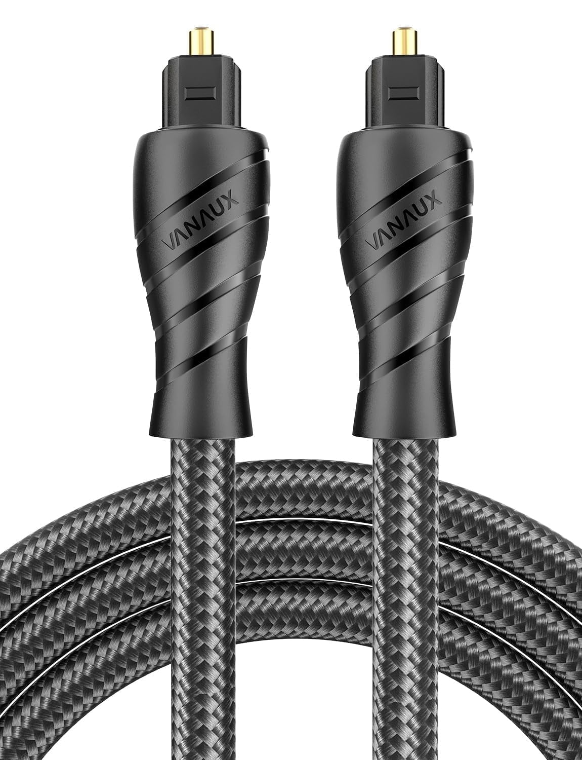 VANAUX Optical Audio Cable Digital Toslink Male to Male Fiber Optic ...
