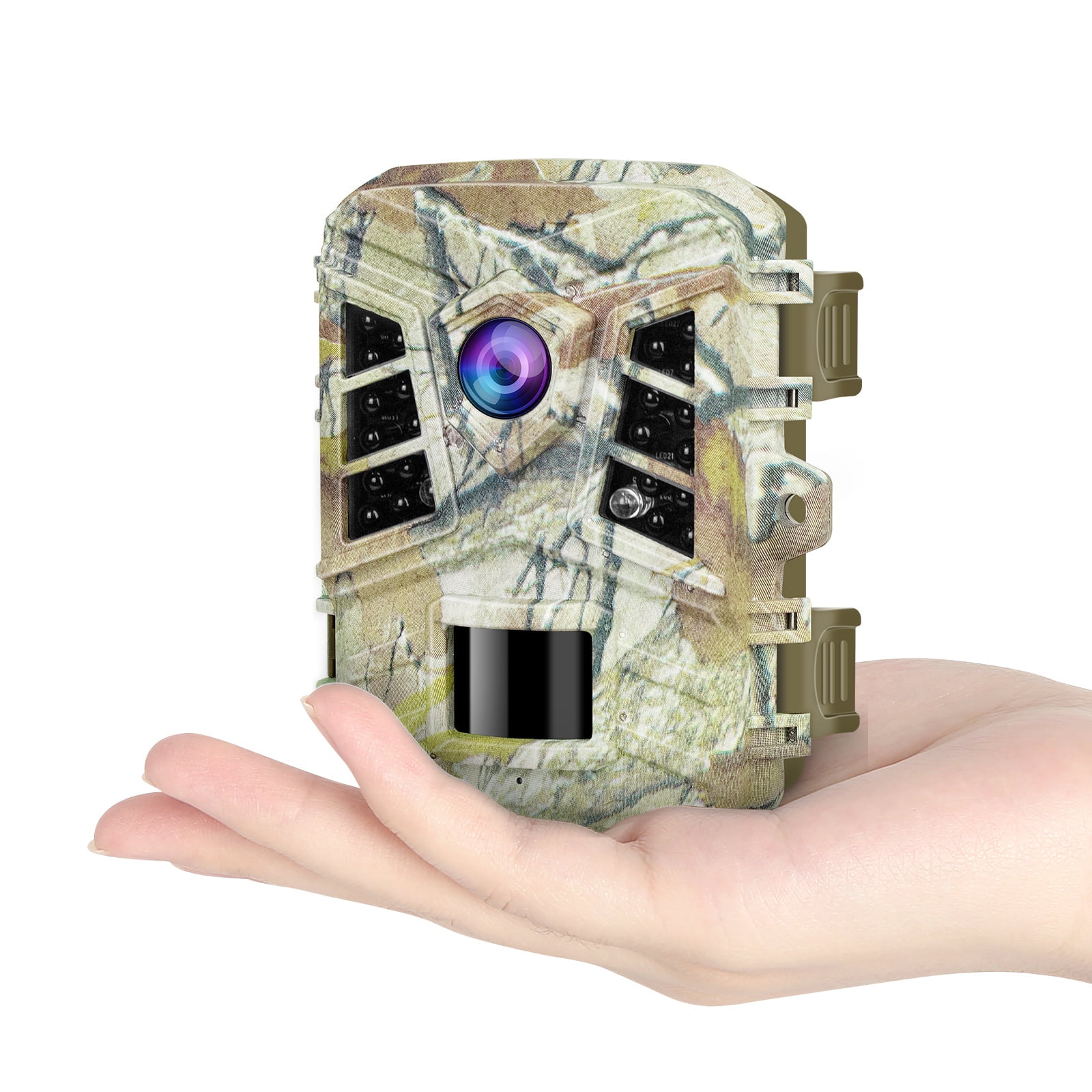 VANBAR Small 1080P 24MP Hunting Trail Camera with Infrared Night Vision ...