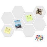 VANCORE 12" Large Felt Pin Board Tiles – Hexagon Bulletin Boards with ...