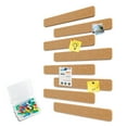 VANCORE Cork Bulletin Board Strips – Self-Adhesive Pin Board for Wall ...