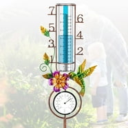 La Crosse Outdoor Large Easy Read Waterfall Rain Gauge - Walmart.com