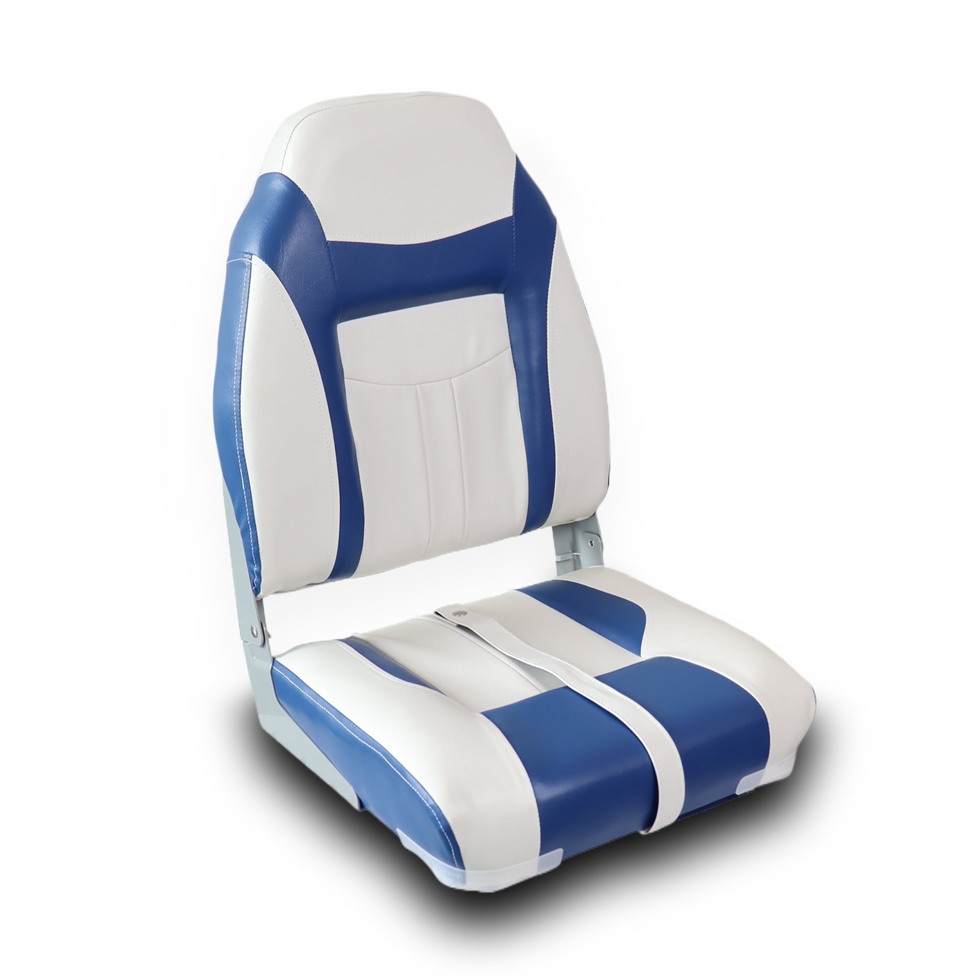 VANCUS High back Marine Vinyl Standard Swivel Boat Chair Fishing Boat ...