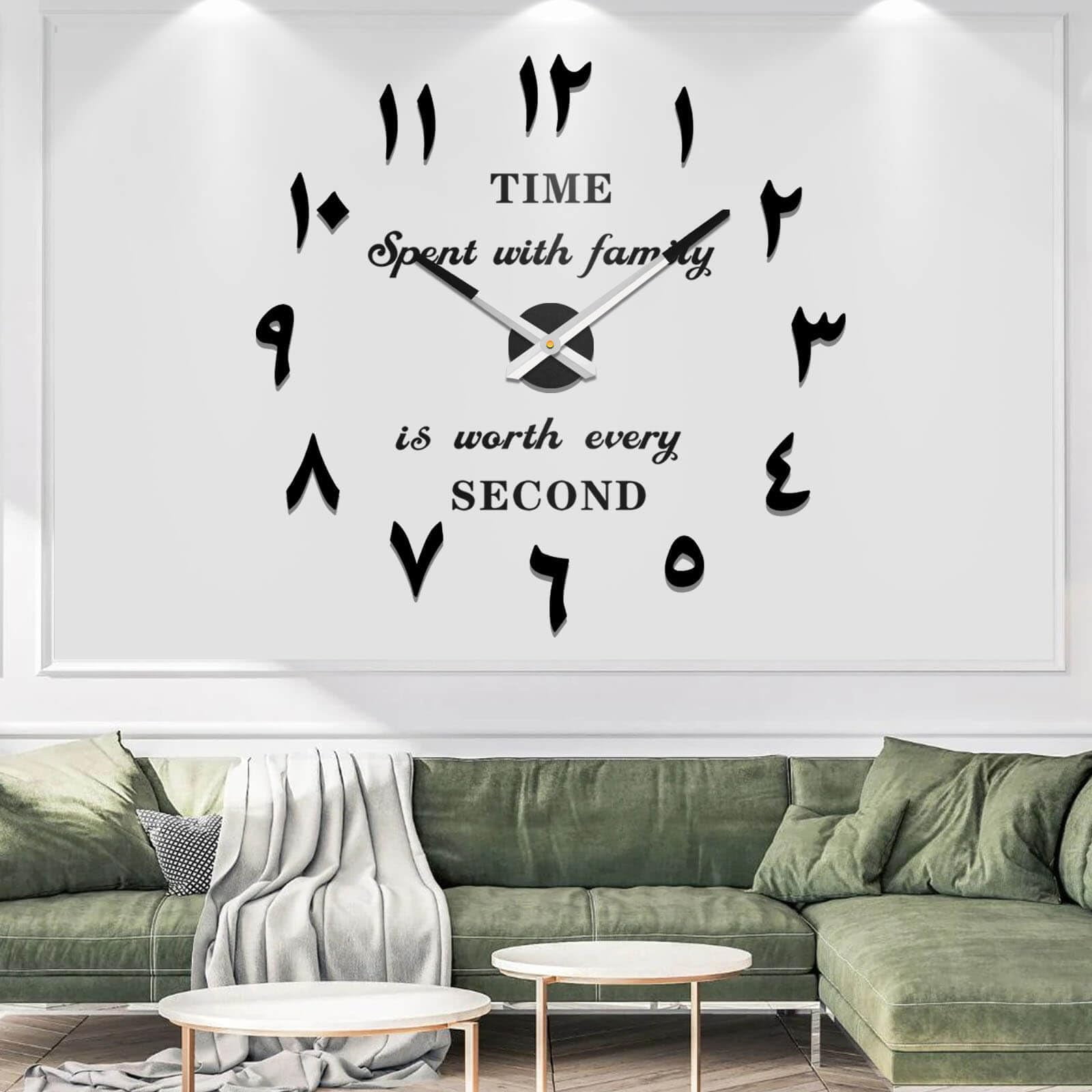 VANGOLD Wall Clock for Living Room Decor C80 - Walmart.com