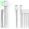 VANIDO 30 Pcs Large-Eye Stitching Sharp Thick Needles,3 Sizes Stainless ...