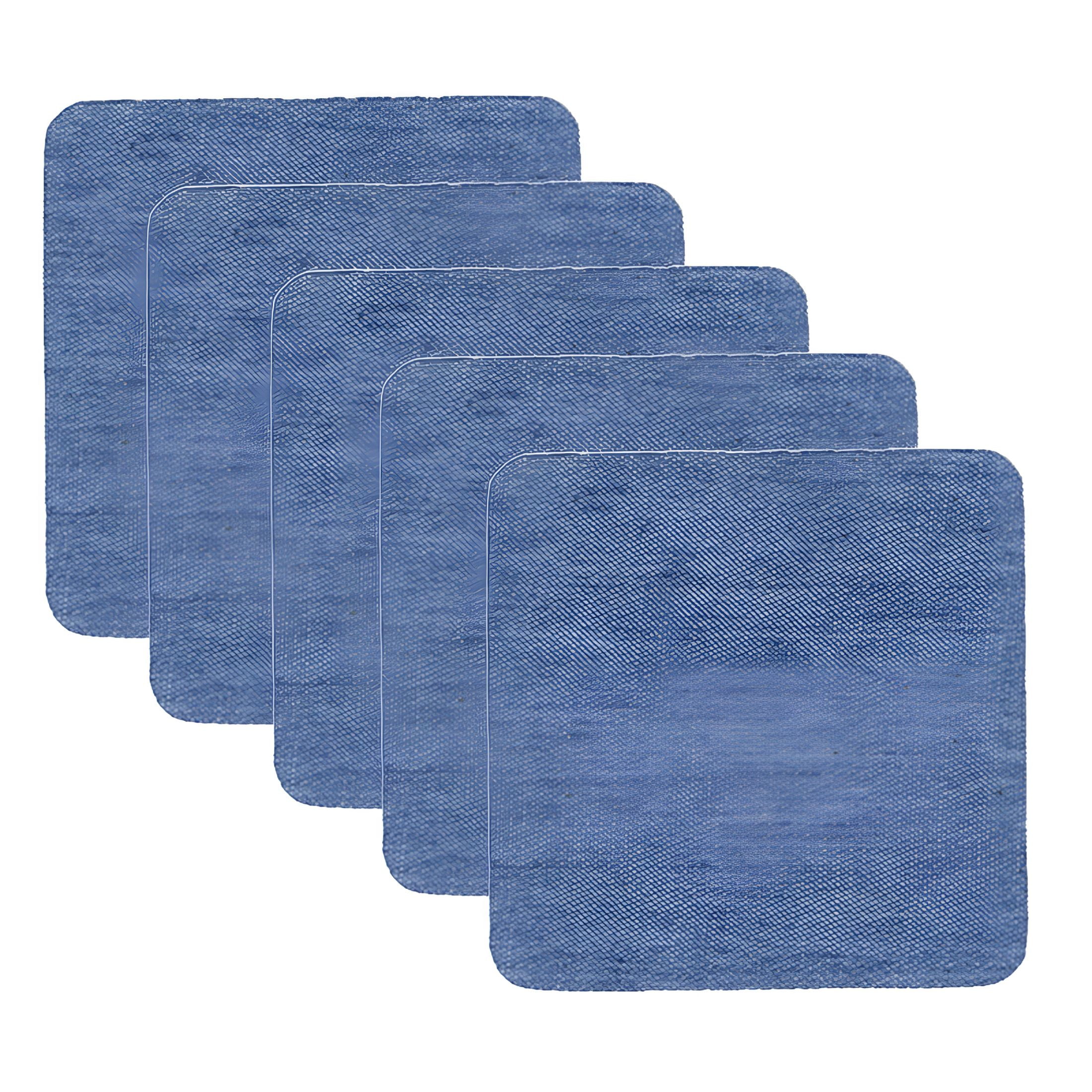 VANIDO 6 Sheets Nylon Repair Patches Self Adhesive Patch Different Size ...